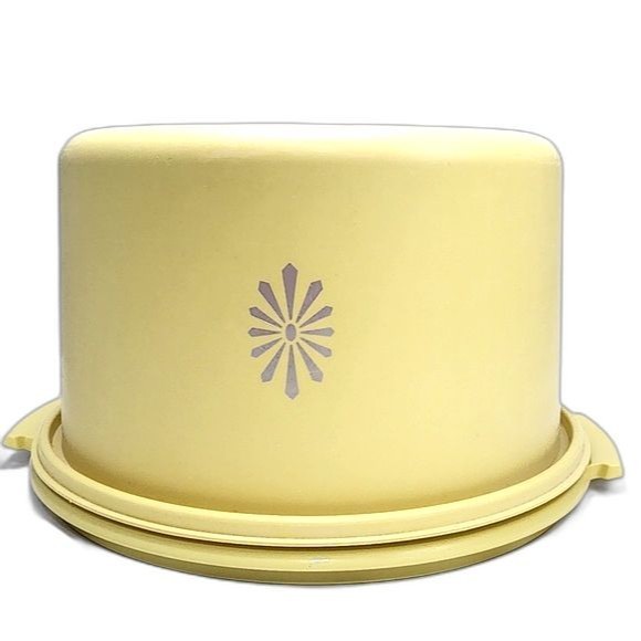 Tupperware | Kitchen | Vintage 96s70s Tupperware Sunburst Yellow ...